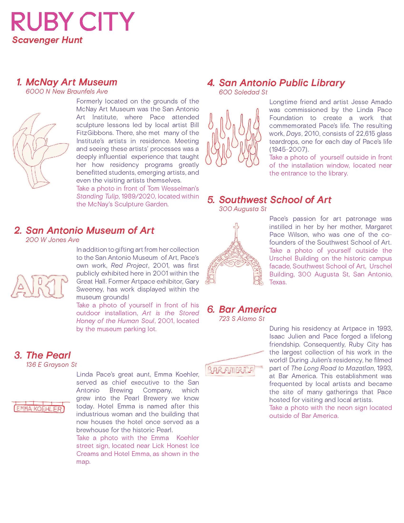 Ruby City Scavenger Hunt - Ruby City