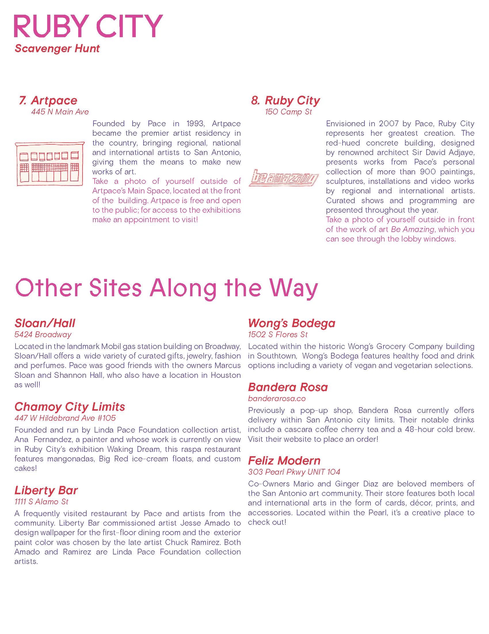 Ruby City Scavenger Hunt - Ruby City